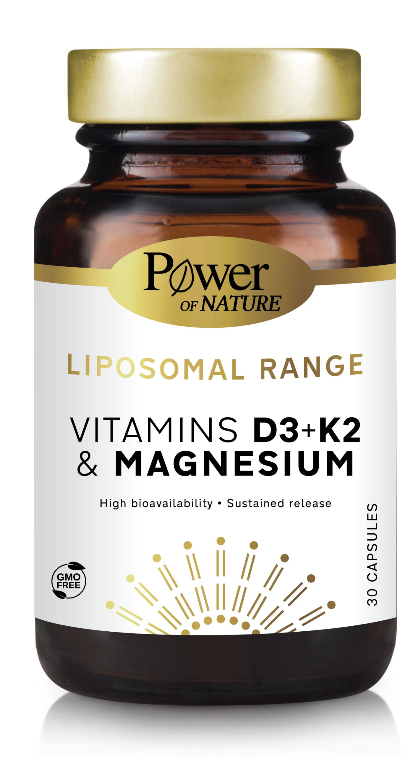 Liposomal Range Vitamins D3+K2 & Magnesium Eξειδικευμένη Φόρμουλα με ...
